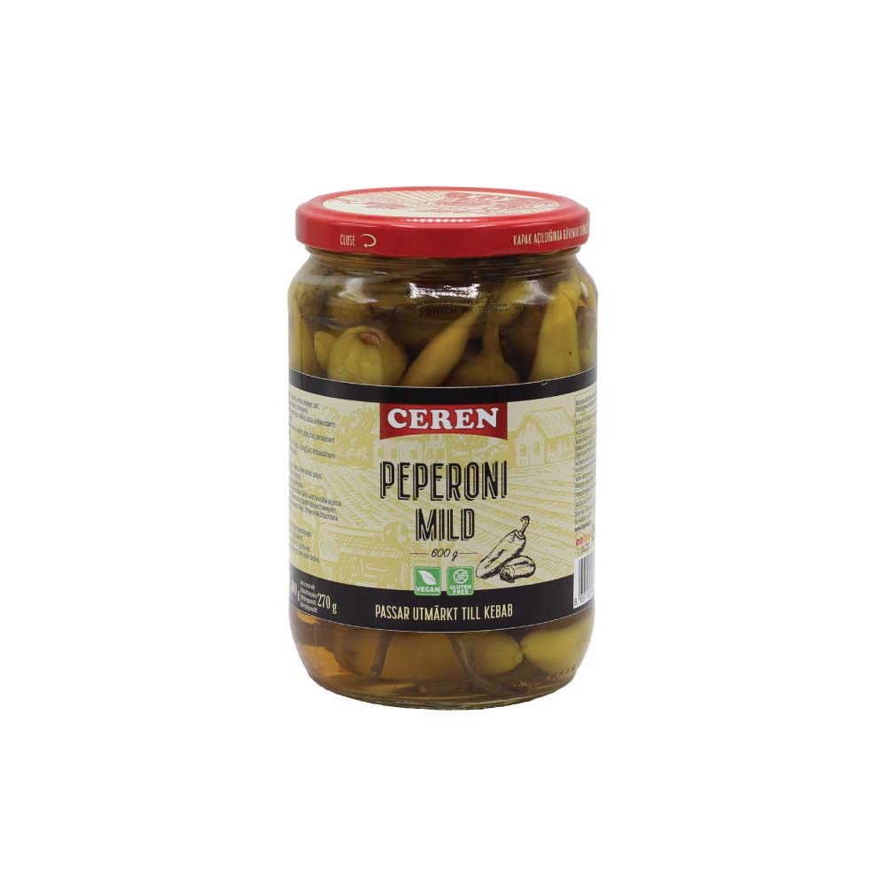 Mildly Spicy Peperoni Pickles – CEREN